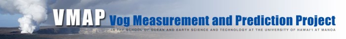 The Vog Measurement and Prediction Project – VMAP.. Healthy Weather ...